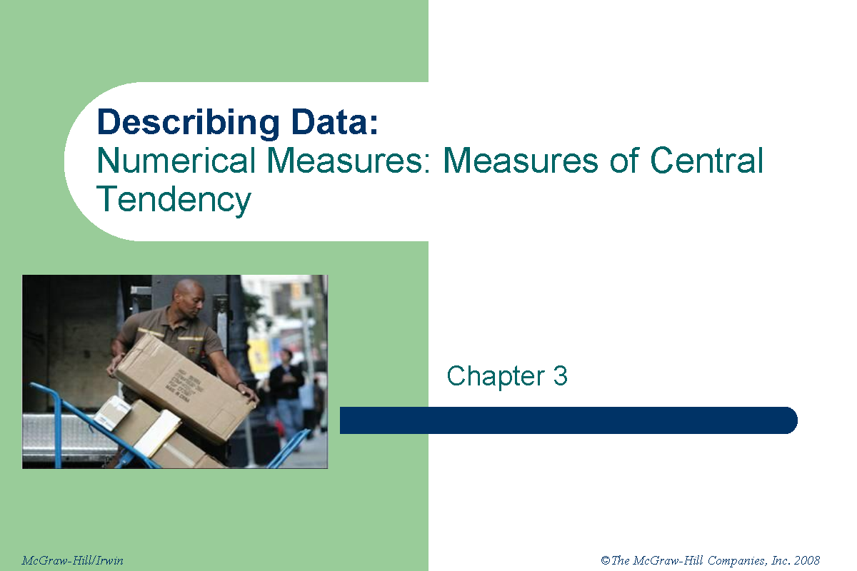 Chapter 3: Measures of Central Tendency - Numerical Analysis Notes ...