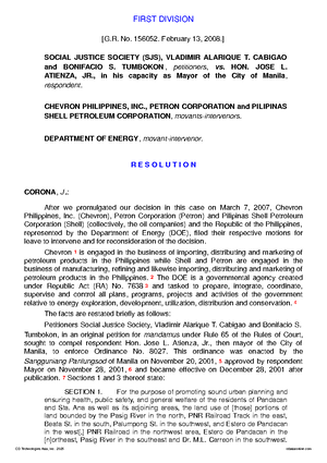 1. Calleja vs. Executive Secretary - Case: Calleja vs. Executive ...