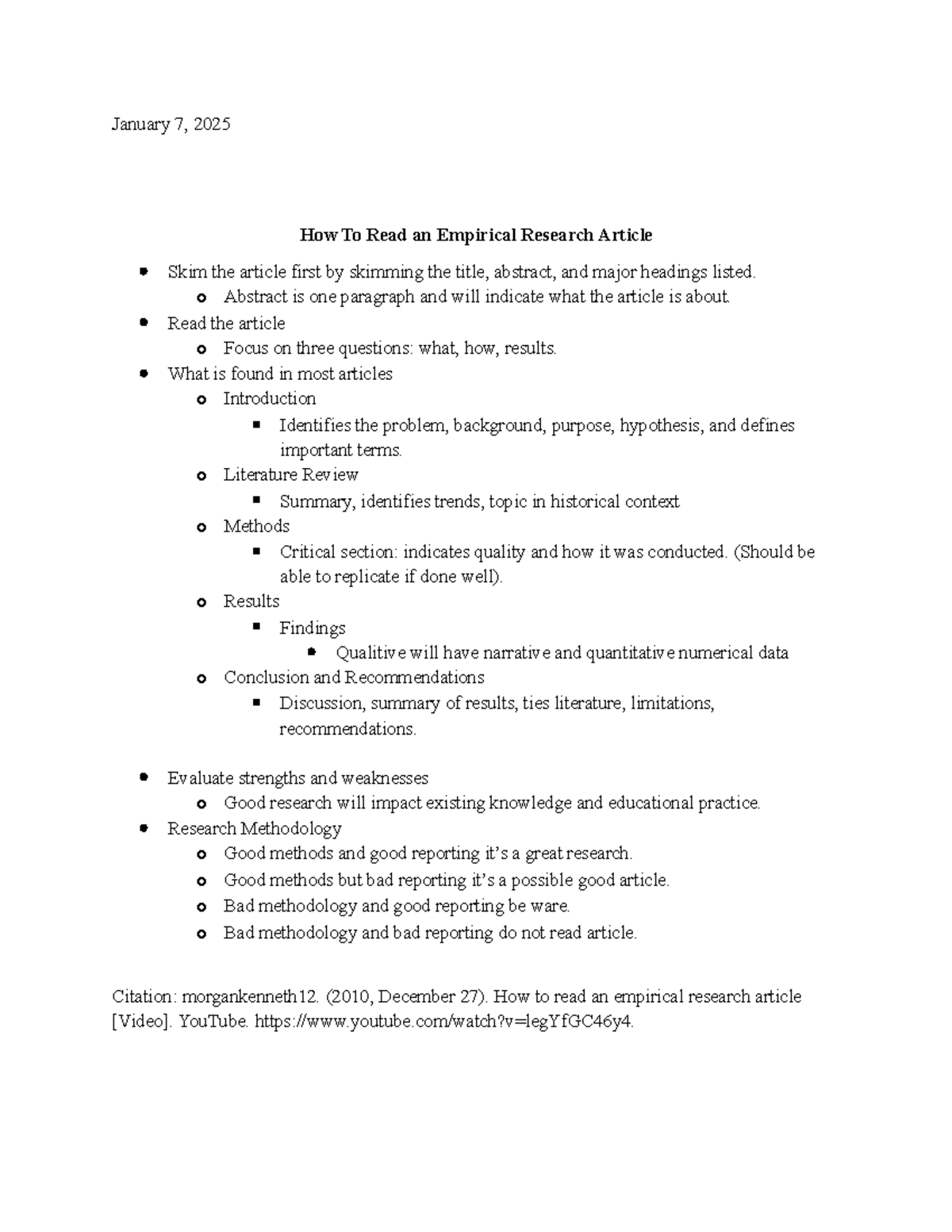 Empirical Research Paper Insights: How to Analyze Articles - Studocu