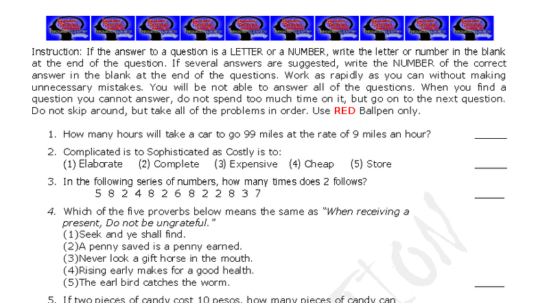 Neuro-IQ-TEST: Practice Questions for PPE Exam Preparation - Studocu