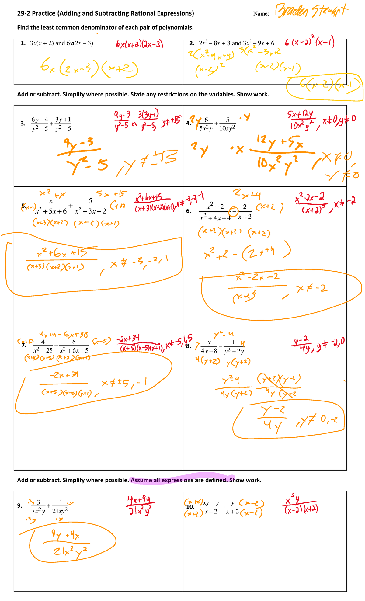 Kami Export - H - 29-2 HW - Adding & Subtracting Rational Expressions ...