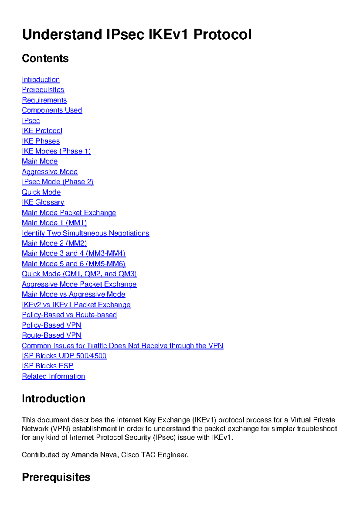 217432 IPsec IKEv1 Protocol Overview and Packet Exchange Guide - Studocu