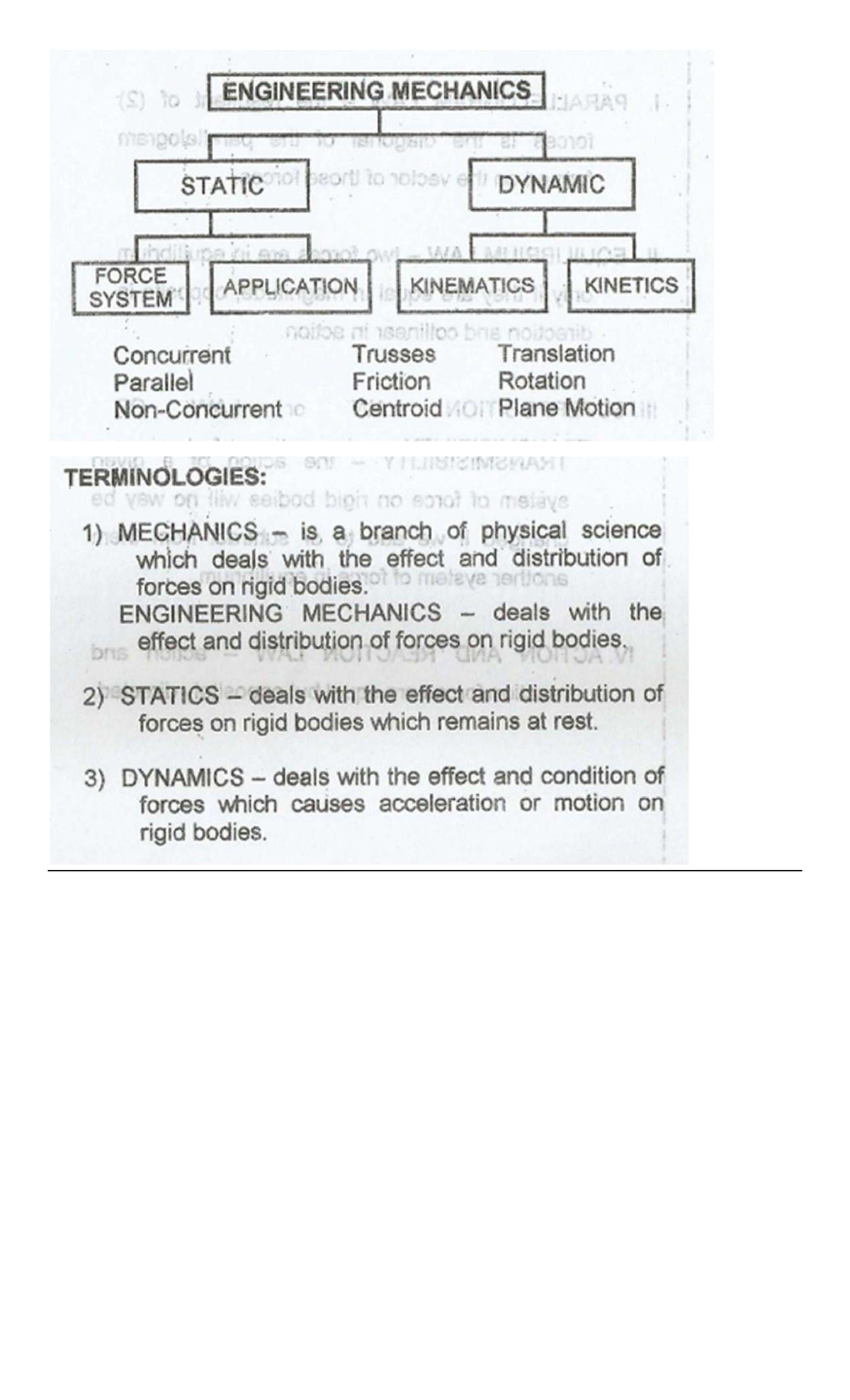 Fundamental Concepts of Engineering Mechanics: SI Units & Measurements - Studocu