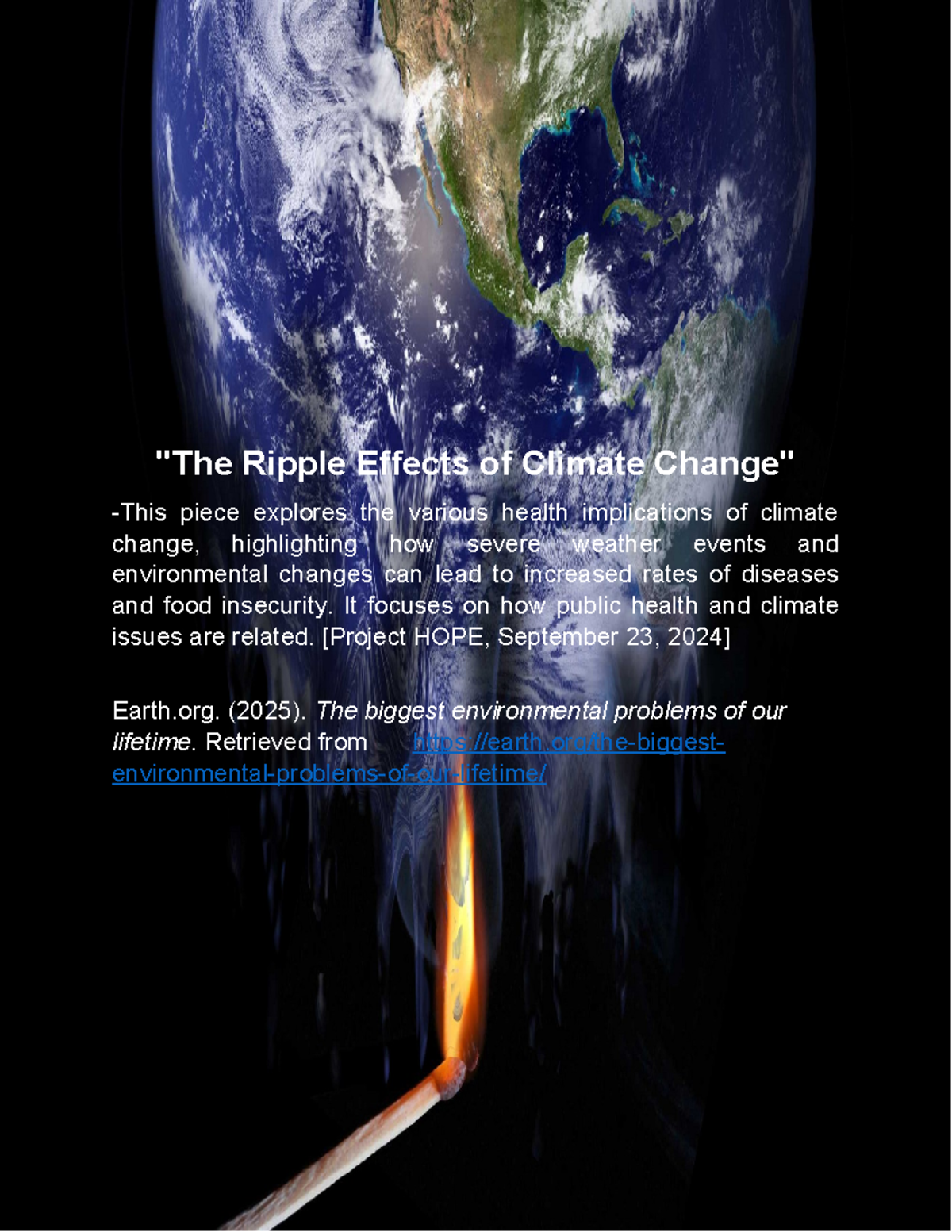 The Ripple Effects of Climate Change 1 - "The Ripple Effects of Climate ...