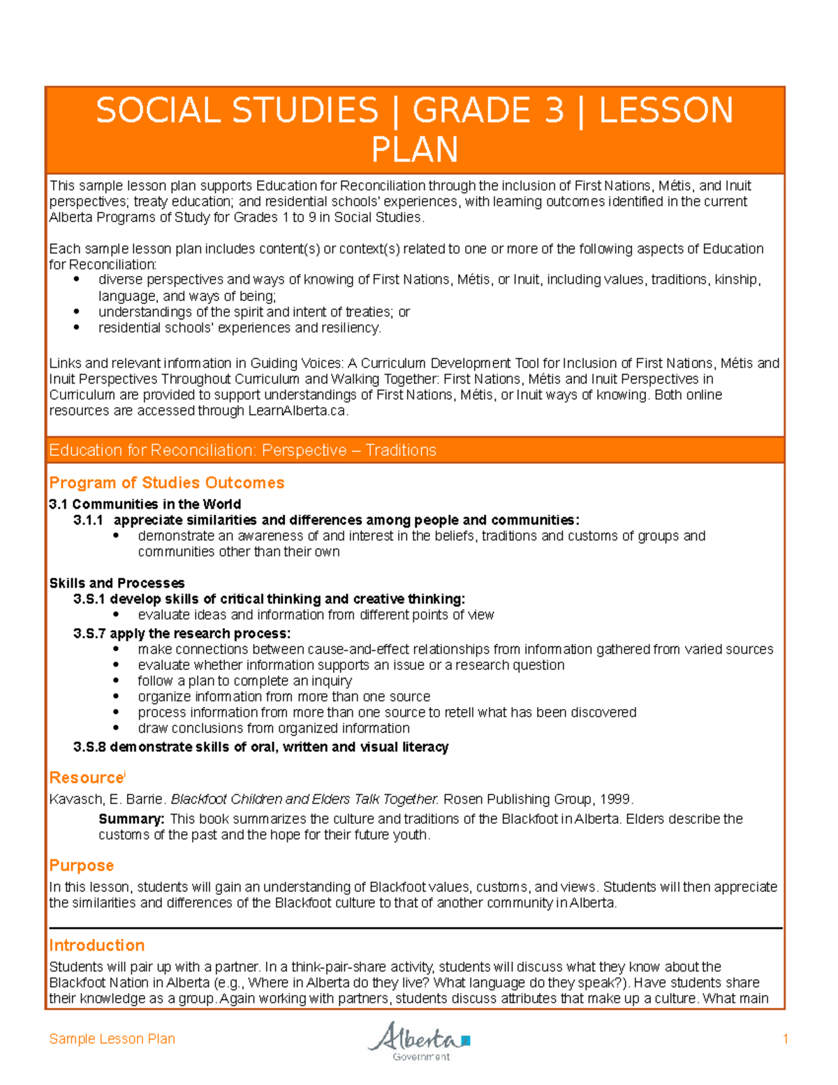Slp socialstudies gr3 - Lesson Plan Detailed - SOCIAL STUDIES | GRADE 3 ...
