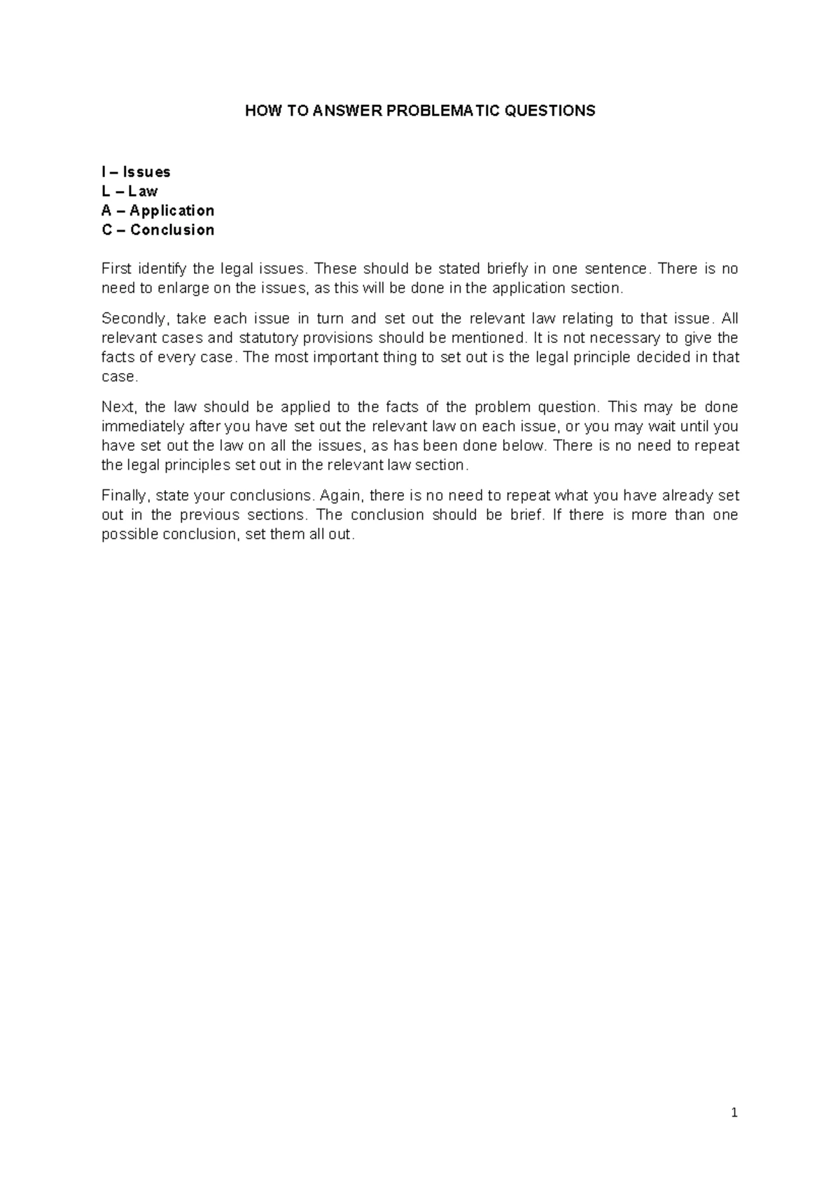 LAW 507 ANSWER GUIDLENES REFERENCE - The issue in the case study is ...