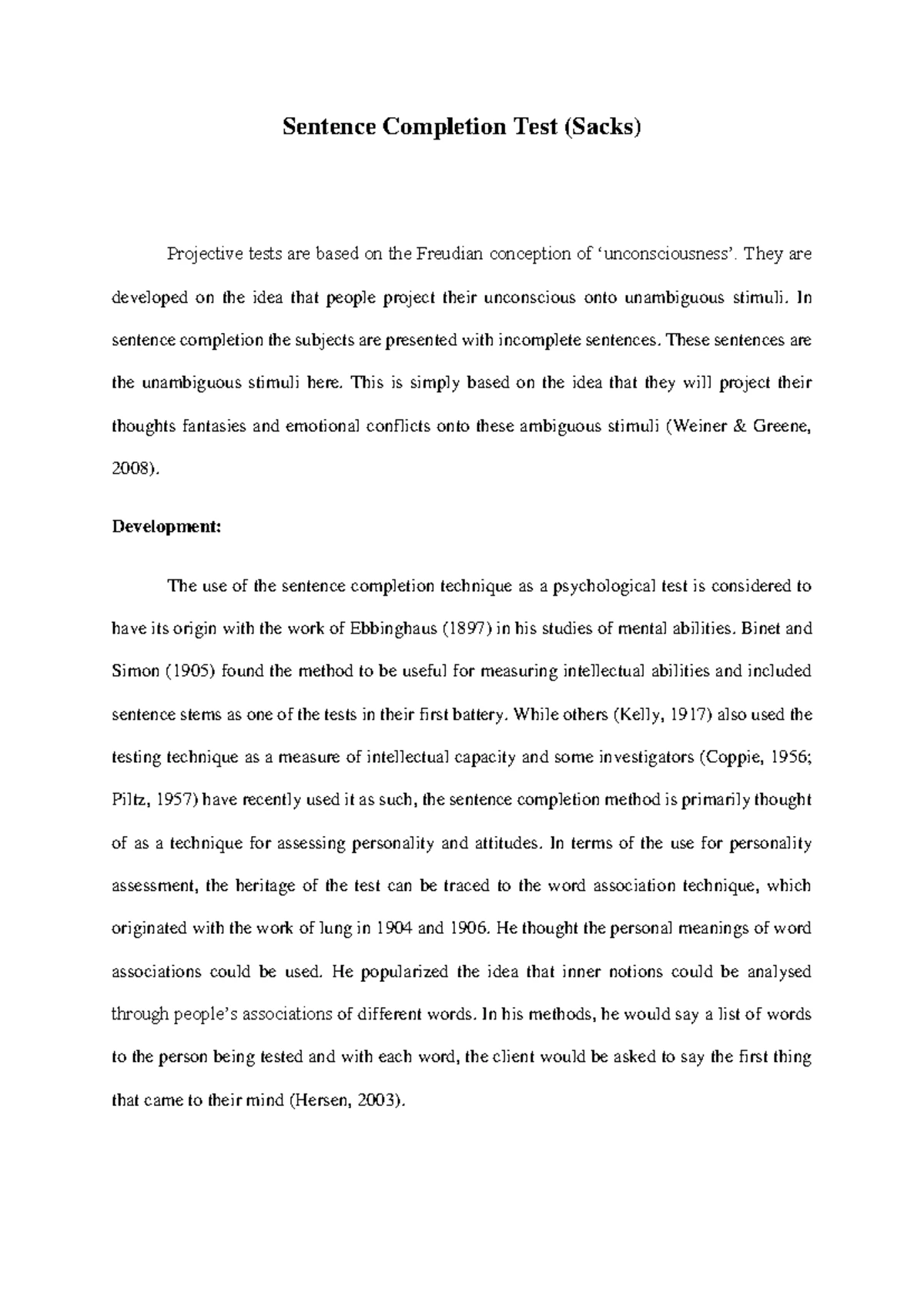 Practical - 1 - Beck's Depression Inventory - PRACTICAL - 1 AIM: To ...