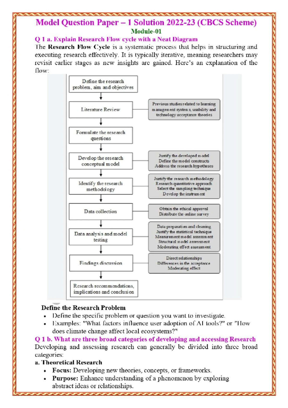 ADA (BCS401) Model Question Paper - BCS Shanti Vardhak Education ...