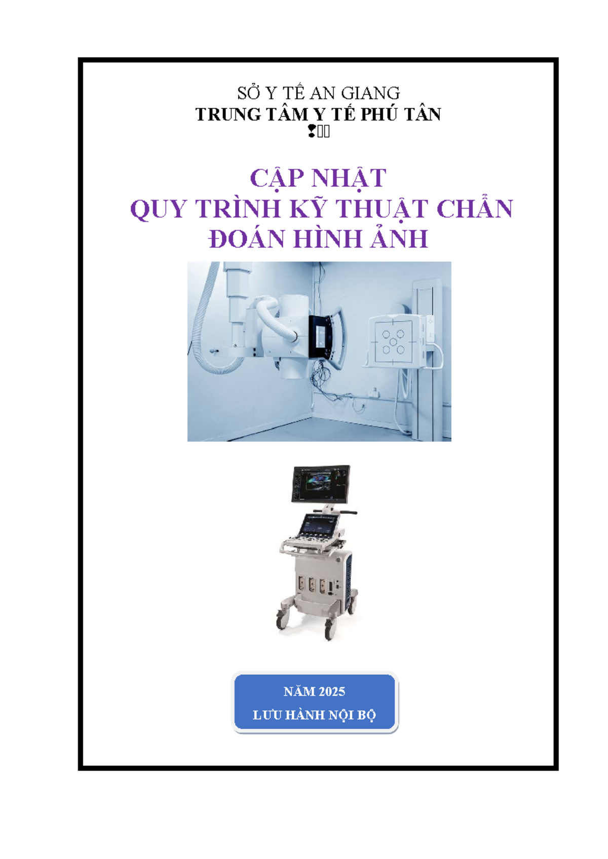 Bìa qtkt chẩn đoán hình ảnh 2025 - Medical - SỞ Y TẾ AN GIANG TRUNG TÂM ...