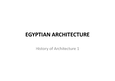 History of Architecture - Studocu