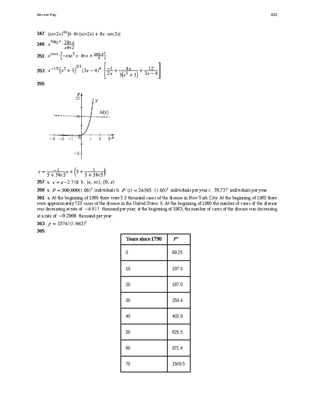 Answer Key for Calculus Volume 1 - Part 4 (813 347) - Studocu