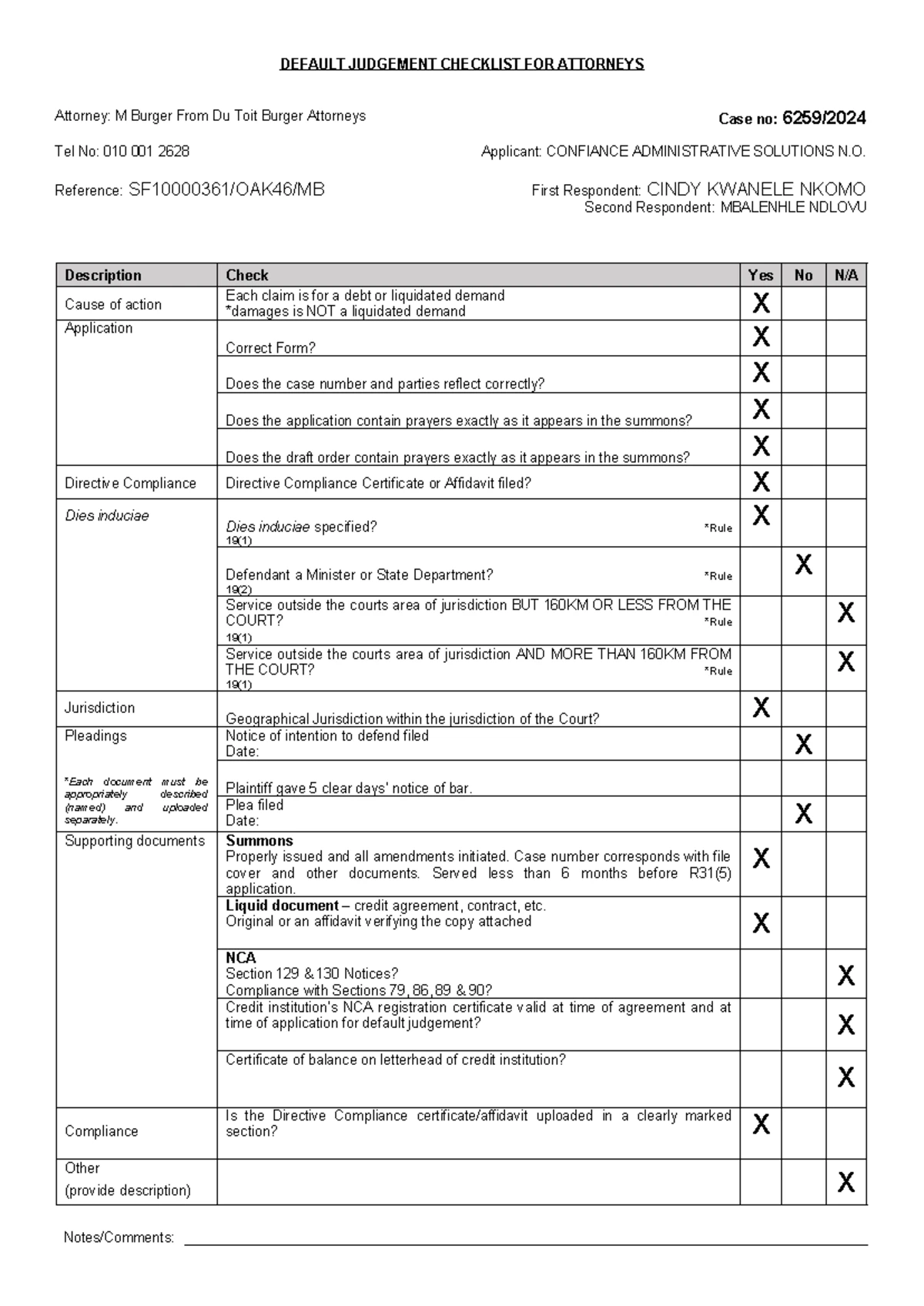 High Court Tariffs 2024 - Detailed Fee Structure & Guidelines - Studocu