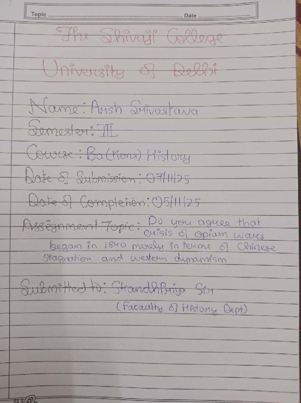 Opium War: Chinese Stagnation vs. Western Dynamism (HIST 25) - Studocu