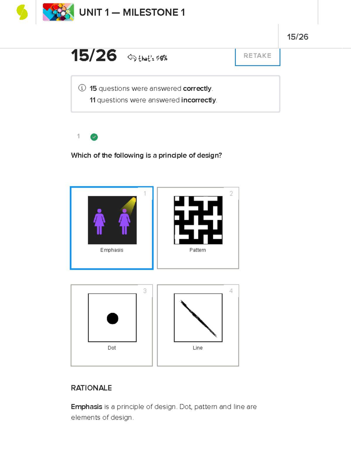 Sophia Visual Communication Unit 1 Milestone 1 Report - Studocu