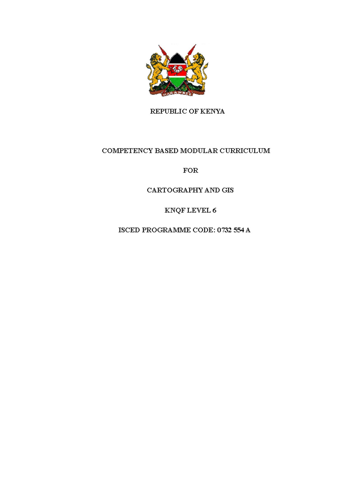 CART & GIS L6 Curriculum Overview for Building & Civil Engineering - Studocu