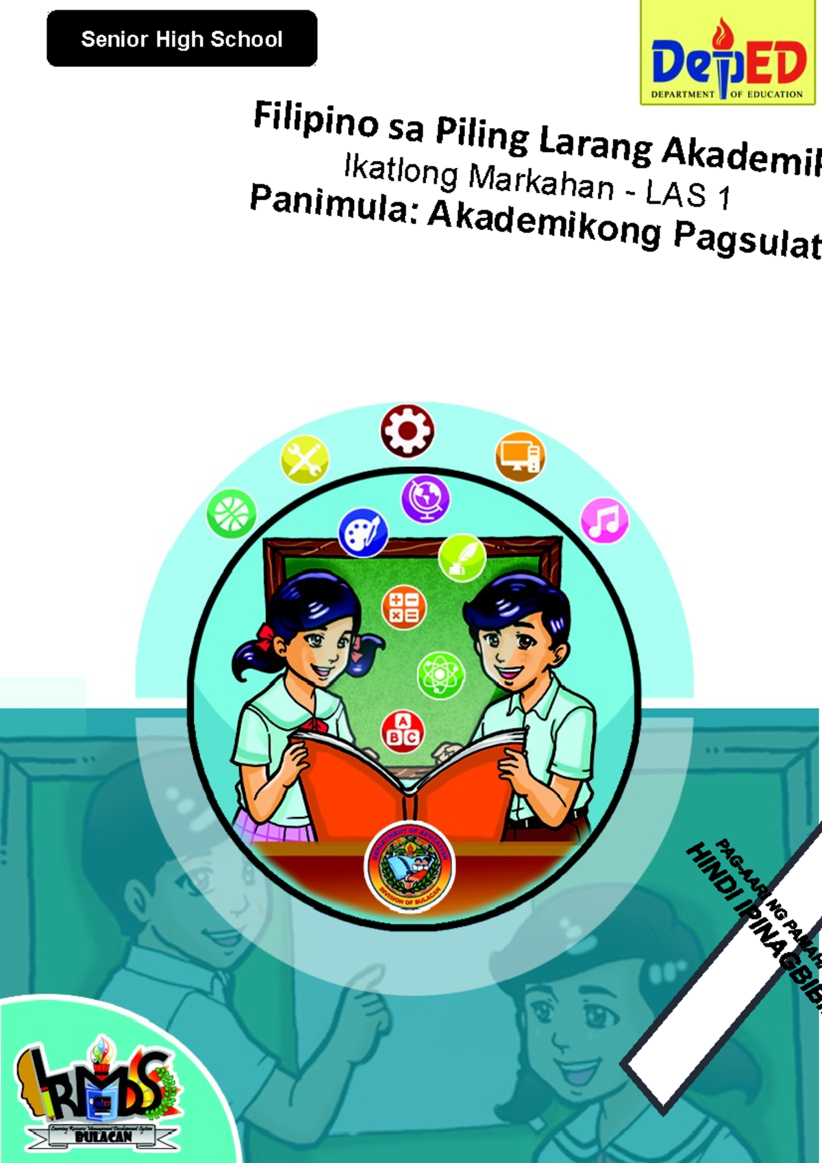 LAS-1 Akademikong Pagsulat: Linggo 1-2 Overview & Activities - Studocu