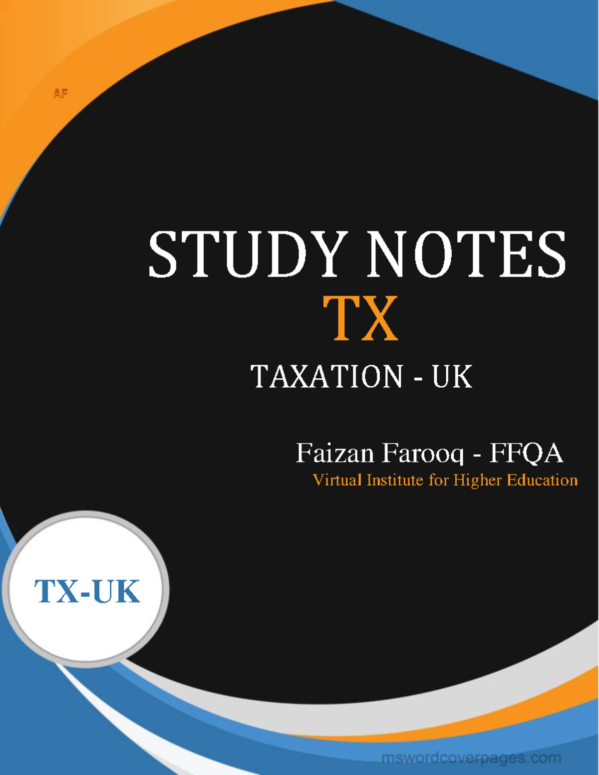 VAT by Sir Faizan Farooq - FFQA - Warning: TT: undefined function: 32 Warning: TT: undefined ...