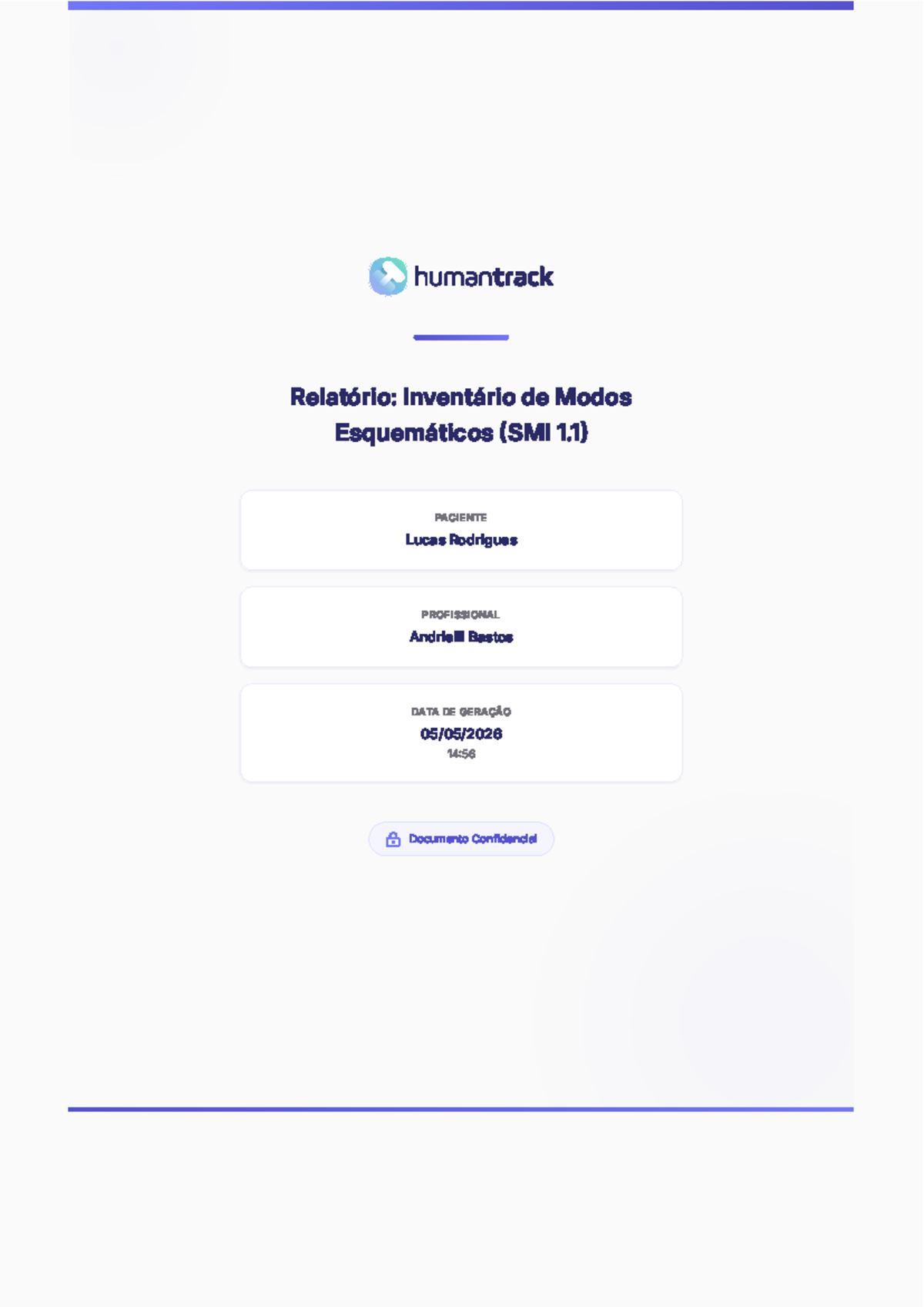 Relatório de Inventário de Modos Esquemáticos (SMI 1.1) - Lucas ...