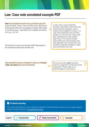 Legal Method - The notes provides students with a capable knowledge ...