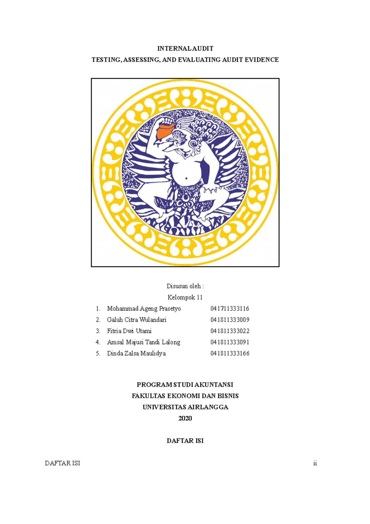 Summary Internal Audit Unit 26 27 - Resume Internal Audit Pertemuan 10 Chapter 26 Ethics And ...