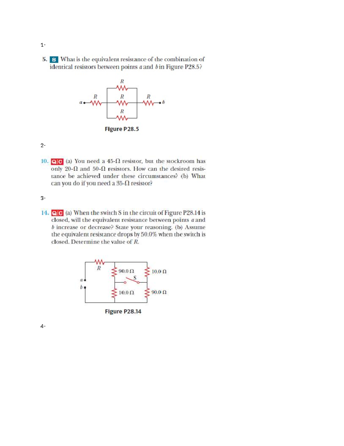 Practice Session 1: Equivalent Resistance & Circuit Analysis - Studocu