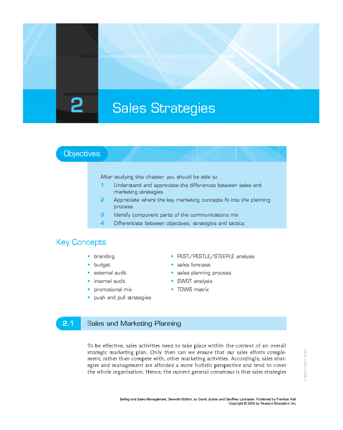 Sales Strategies Planning Process for Marketing Success - Studocu