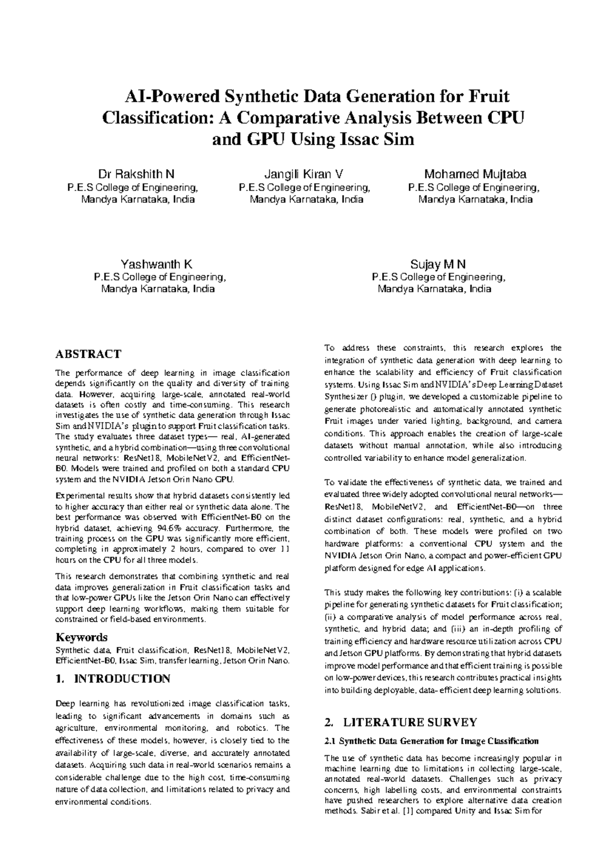 IEEE Paper Synthetic data generation b2 - AI-Powered Synthetic Data ...
