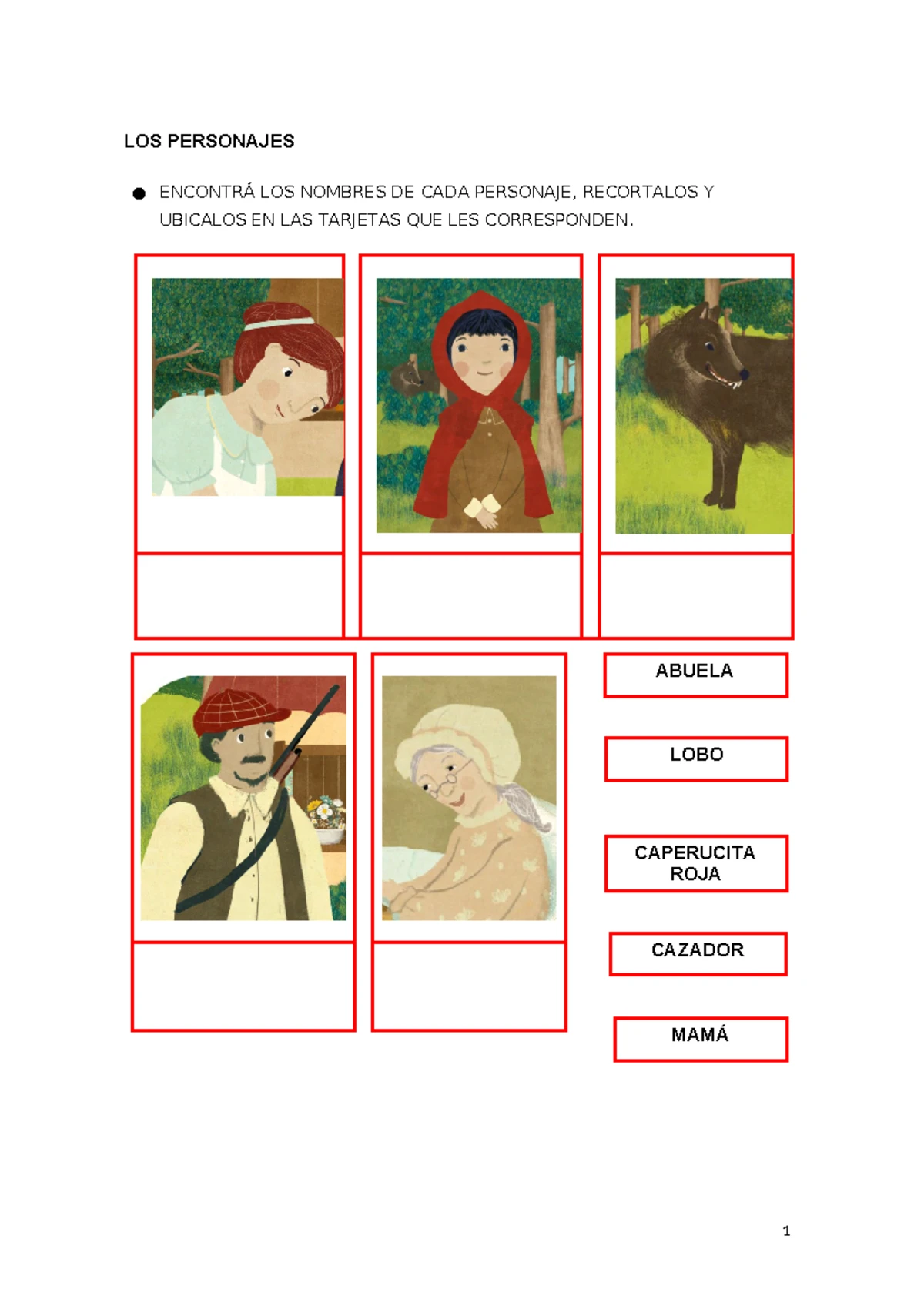 ANE XO El regreso de Odiseo: Ficha de Personajes y Actividades Estudio ...