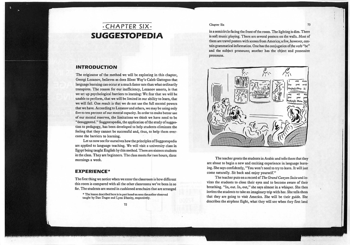 CHAPTER SIX: Exploring Suggestopedia in Language Learning Techniques ...