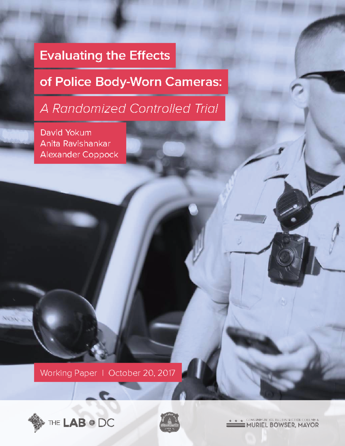 Evaluating Police Body-Worn Cameras: Effects from a RCT Study - Studocu