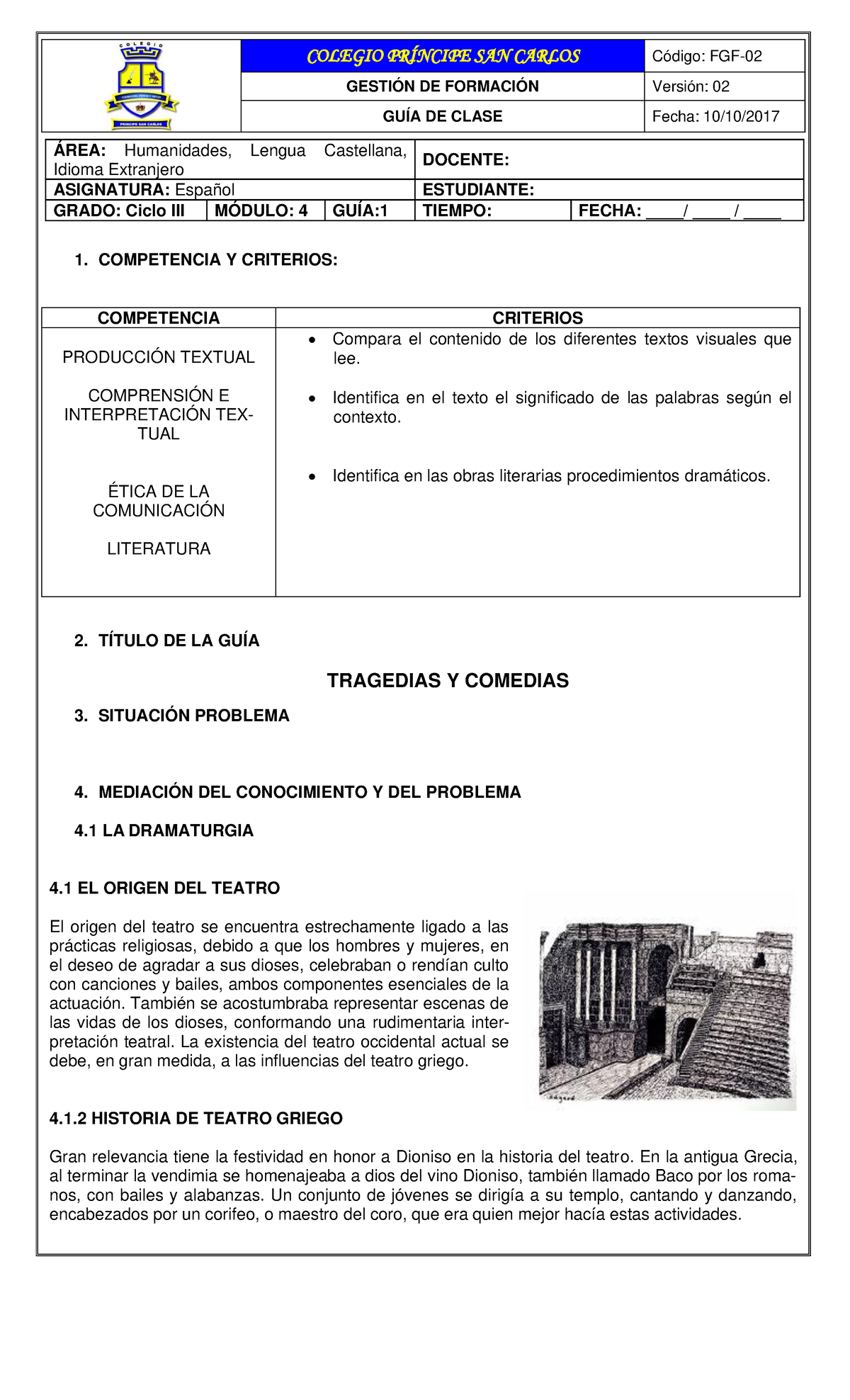 C3 M4 Espanol GUIA - Informe de lenguaje - GESTIÓN DE FORMACIÓN Versión ...