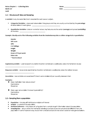 Math 117 chapter 3.1 group work solns Colleen - Group Work Chapter 3 3 ...