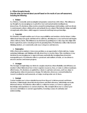 D370 task 1 breakdown - ASSIGNMENT STEPS 1. Complete the ...