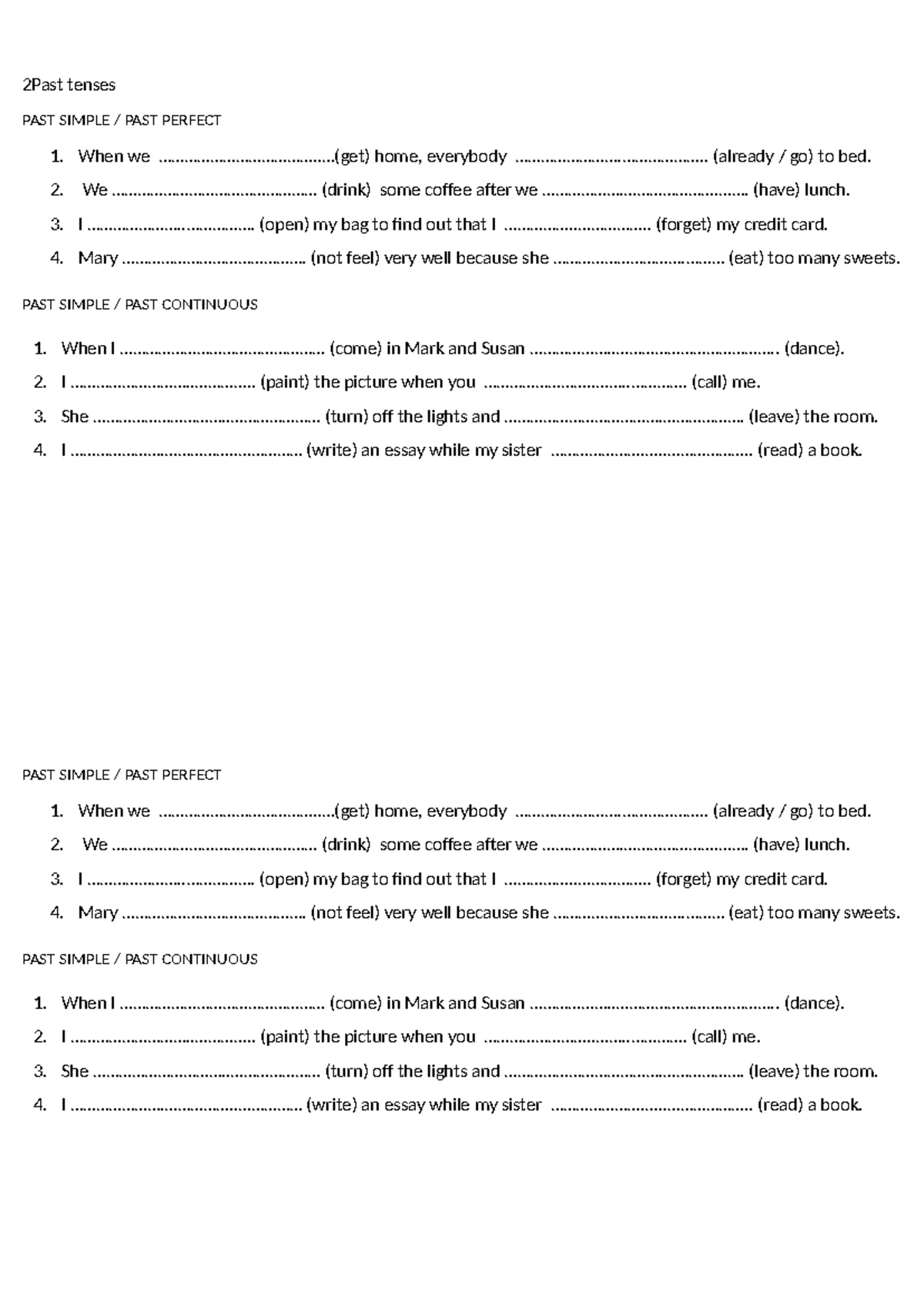 Unit 5 Test Standard A - Sprawdzian z Modali - Unit 5 Test Standard ...