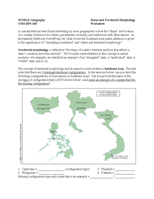 SE Asia Quiz - quiz in class - World Geography Southeast Asia Quiz CSM ...