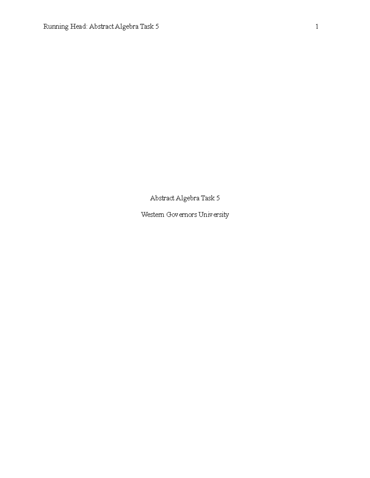 Abstract Algebra Task 5 - Prove that the given function is operation ...