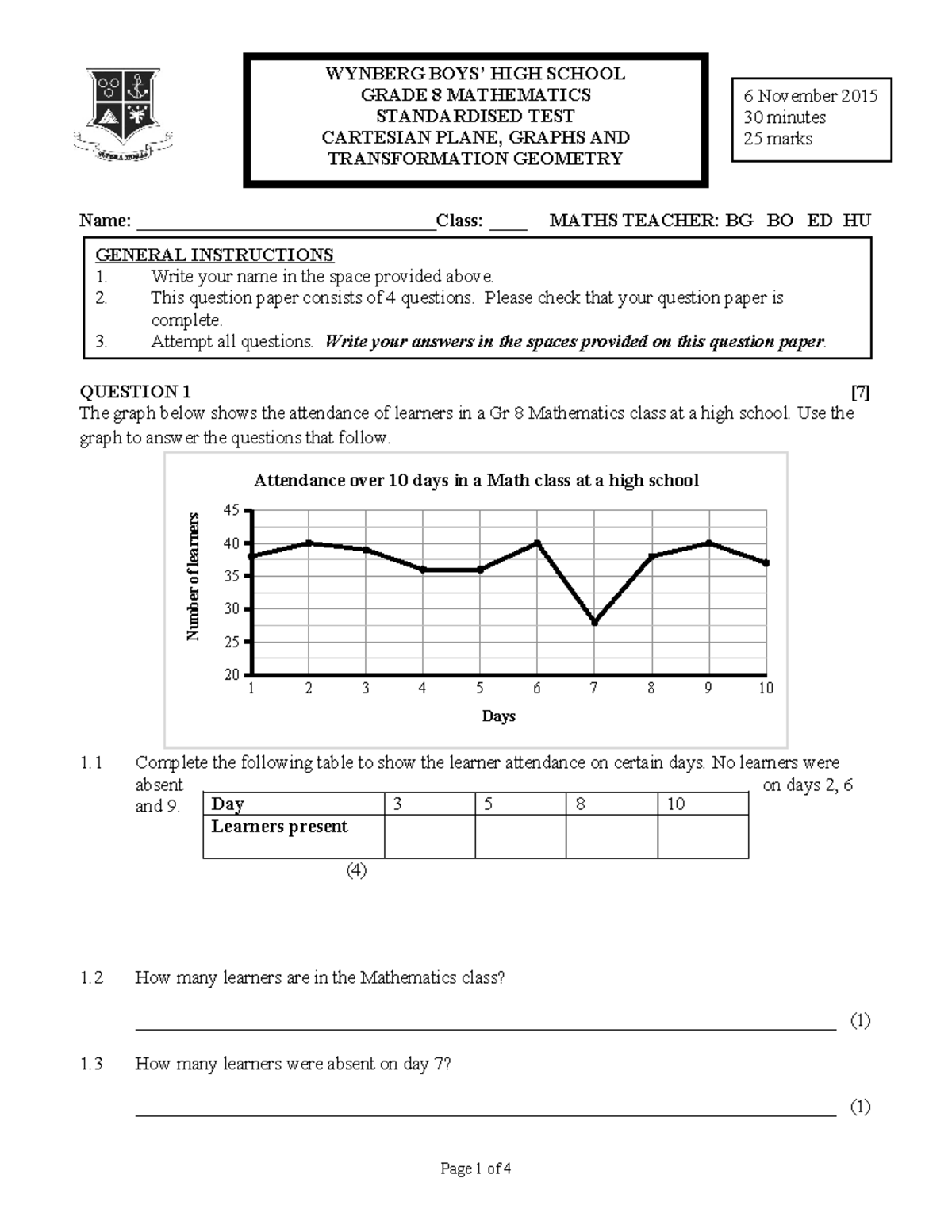 Transformation-test - Practical - Name ...