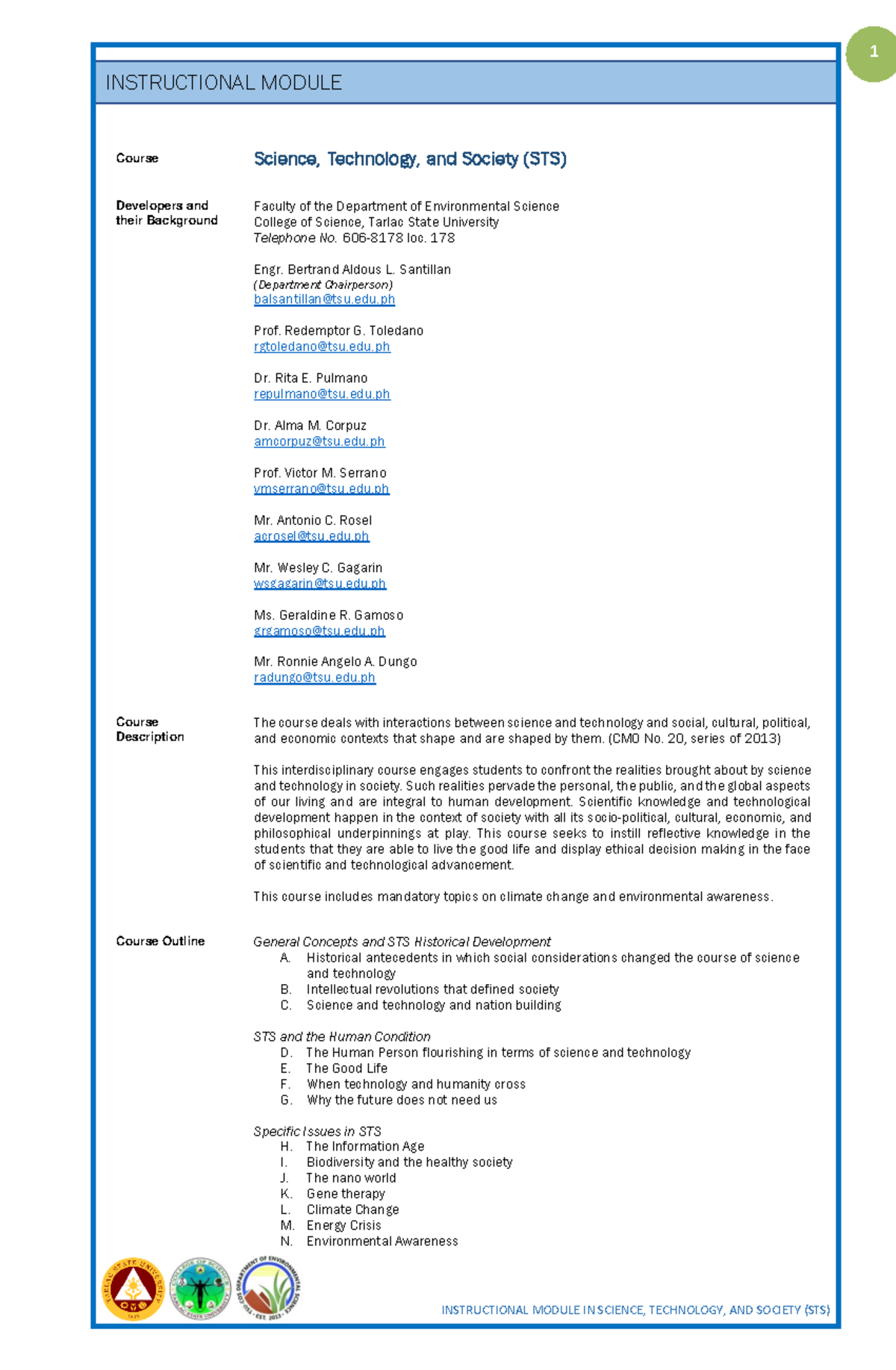 STS Module: Insights on The Information Age and Its Evolution - Studocu