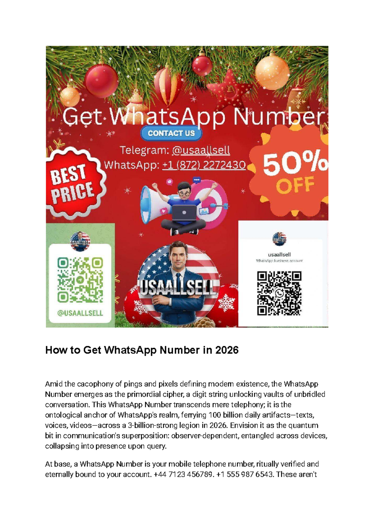 How to Obtain a WhatsApp Number in 2026: A Comprehensive Guide - Studocu