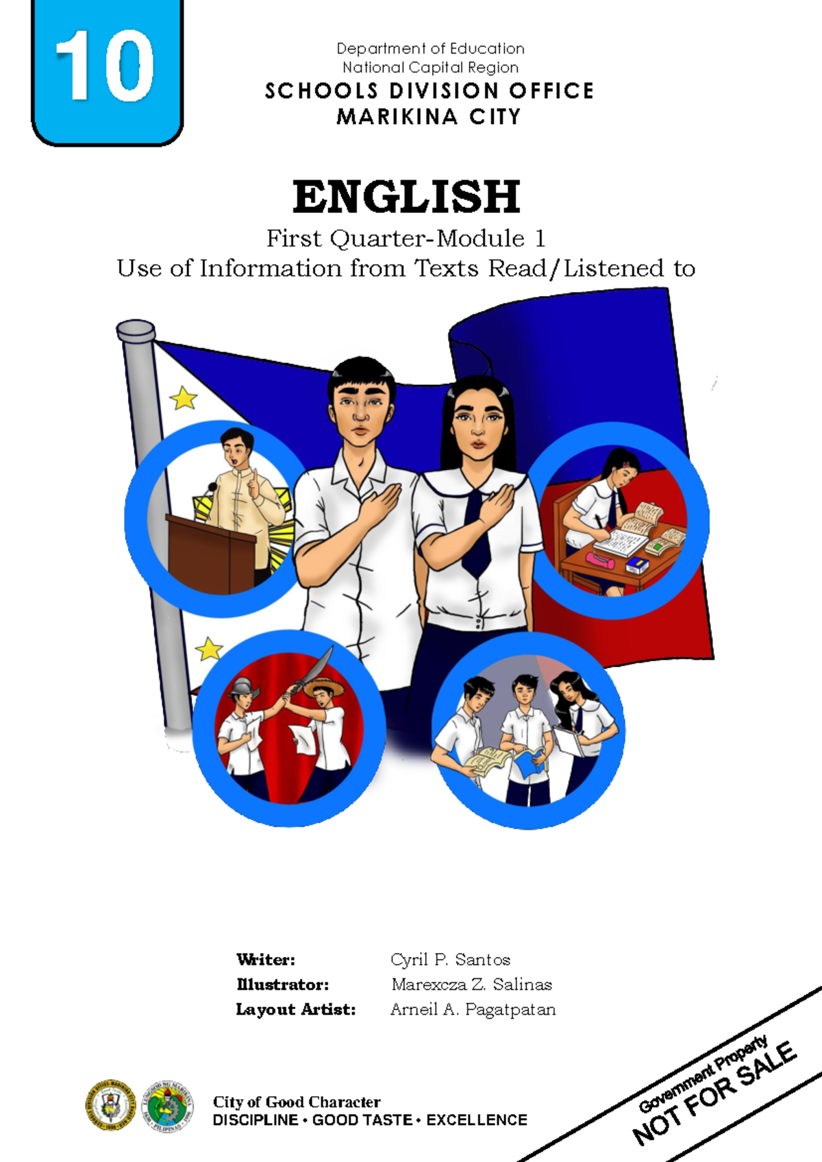 Final Q1 ENG10 M1-Val - Modules for G10 - City of Good Character 1 ...