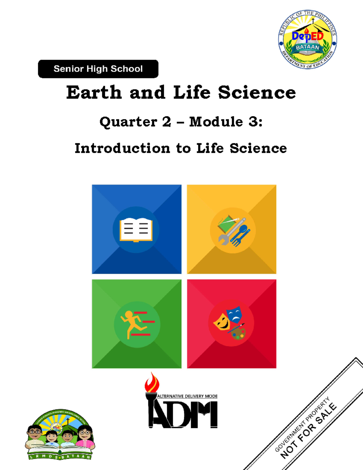 Els11 Q2 Mod3: Intro to Life Science - Grade 11/12 Alternative Delivery ...