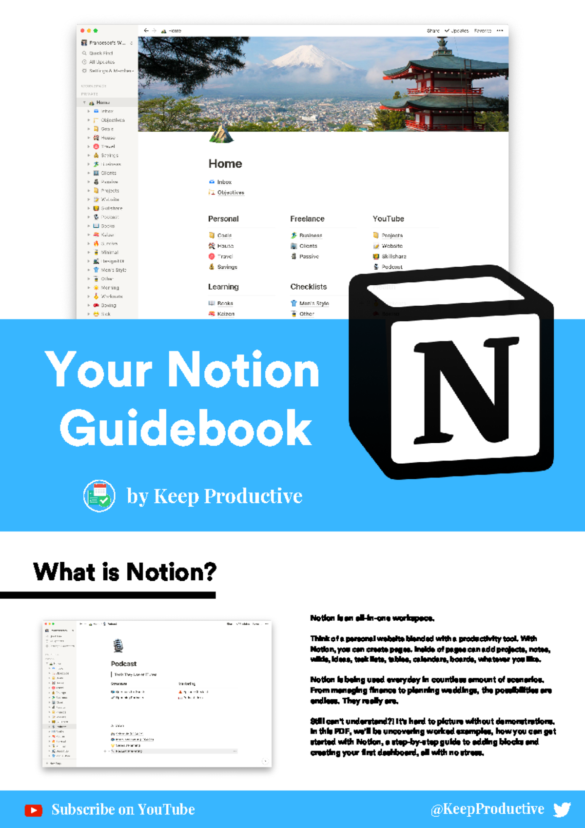 Notion Essentials: A Beginner's Workbook for Productivity Setup - Studocu