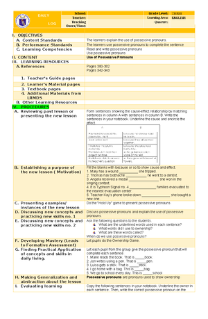 MATH 2-COT-3Q - LESSON PLAN - GRADE 1 to 12 DAILY LESSON PLAN SCHOOL ...