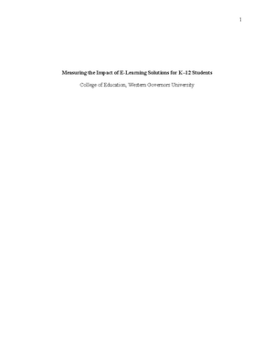 D296 Task 2- Unit of Study - Task 2: Plans Quality E-Learning Solutions ...