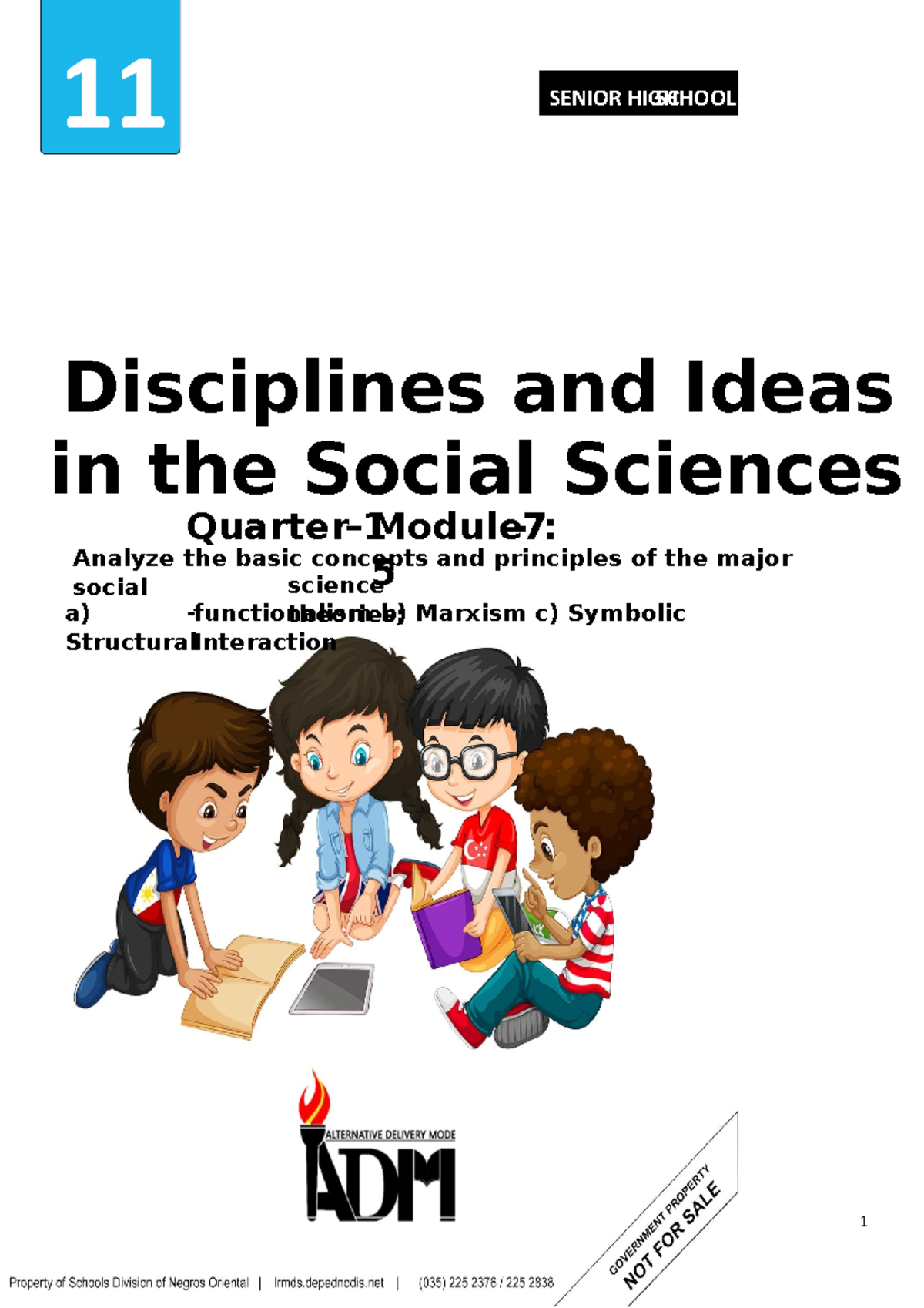 DISS-MODULE Week 5-7: Analyzing Social Science Theories - Studocu