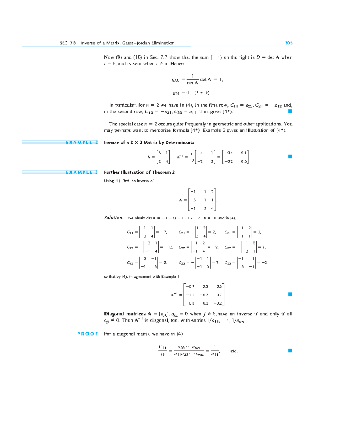 Advanced Engineering Mathematics (58) - Now (9) and (10) in Sec. 7 show ...