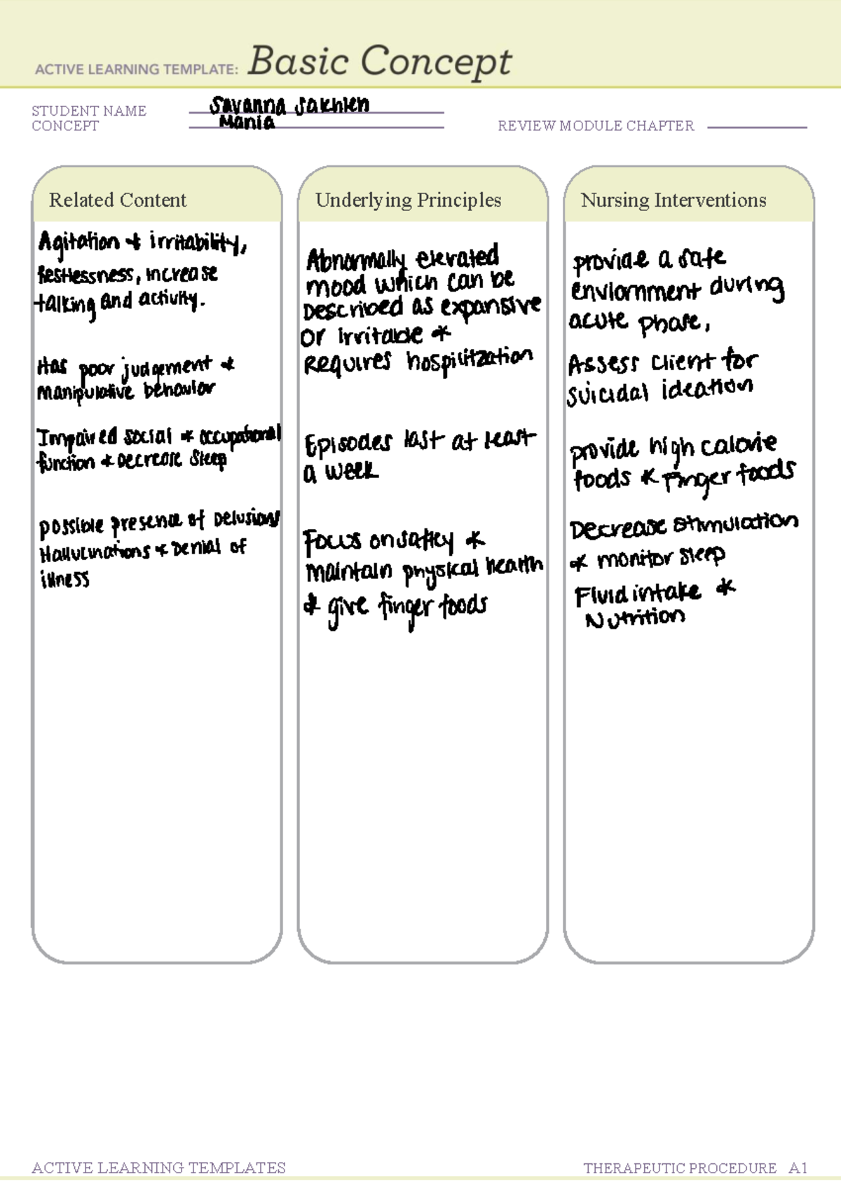 Basic Concepts in Nursing: Review Module CH 4 Notes - Studocu