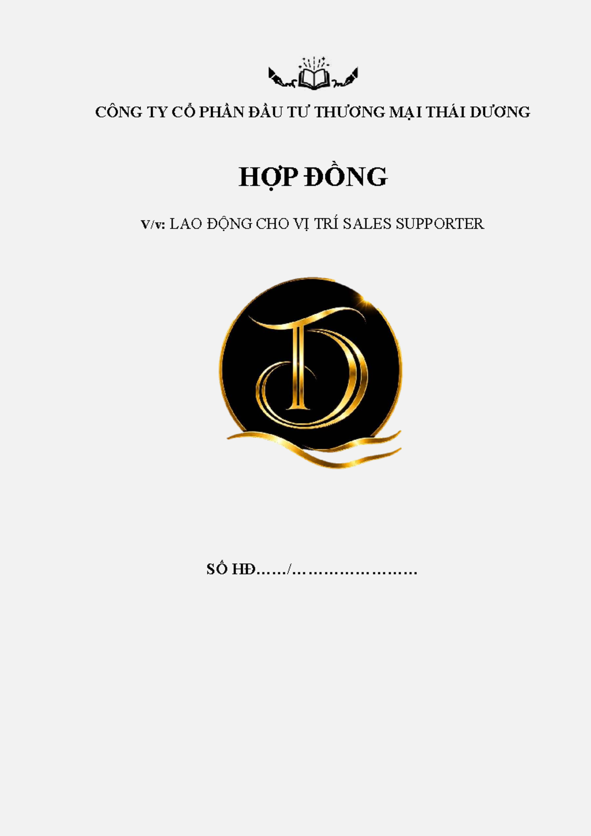 Hợp Đồng Lao Động Telesales - Vị Trí Sales Supporter - Studocu