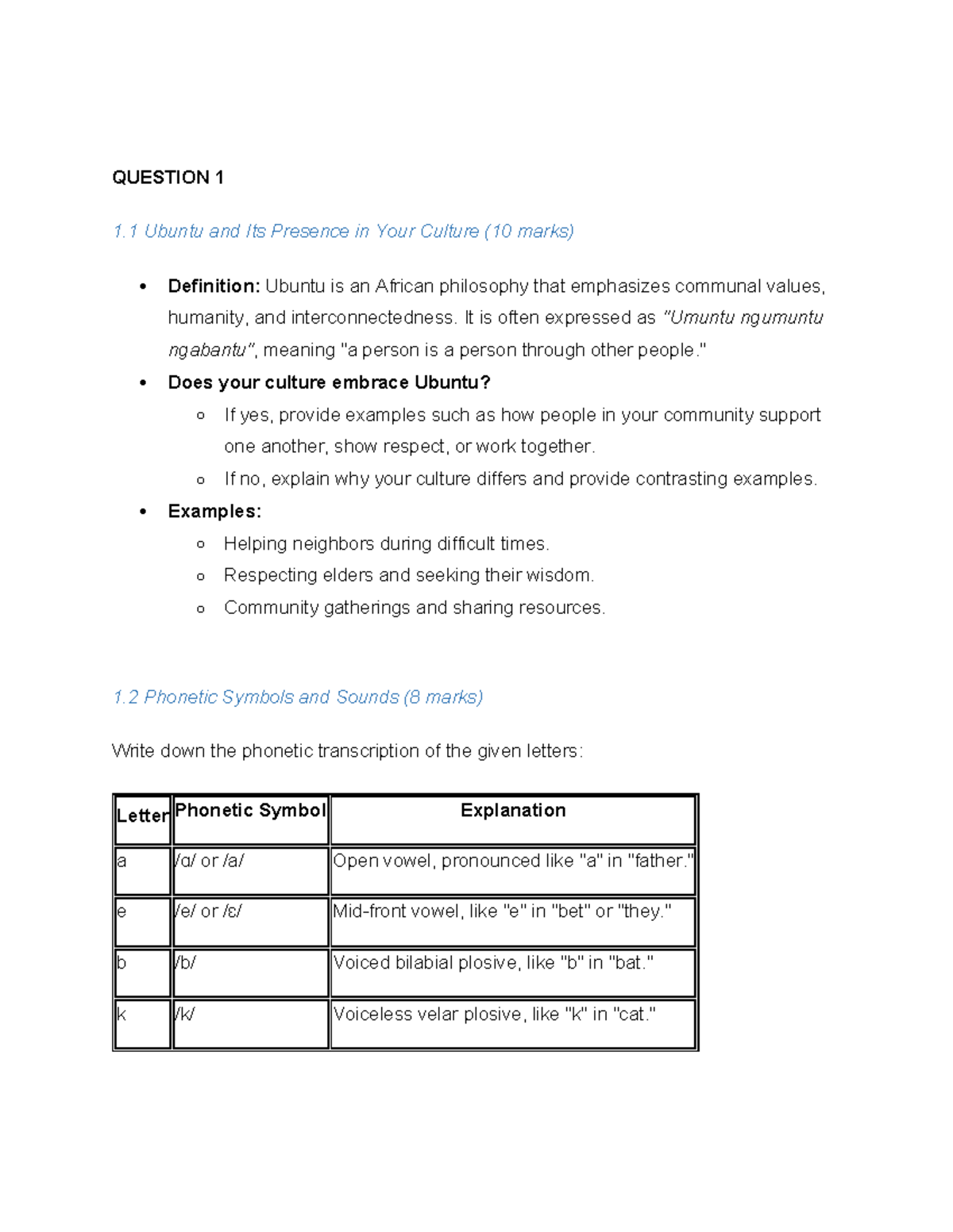 AFL1502 Assignment 10 Semester 1 2025 - DUE 27 March 2025 - QUESTION 1 ...