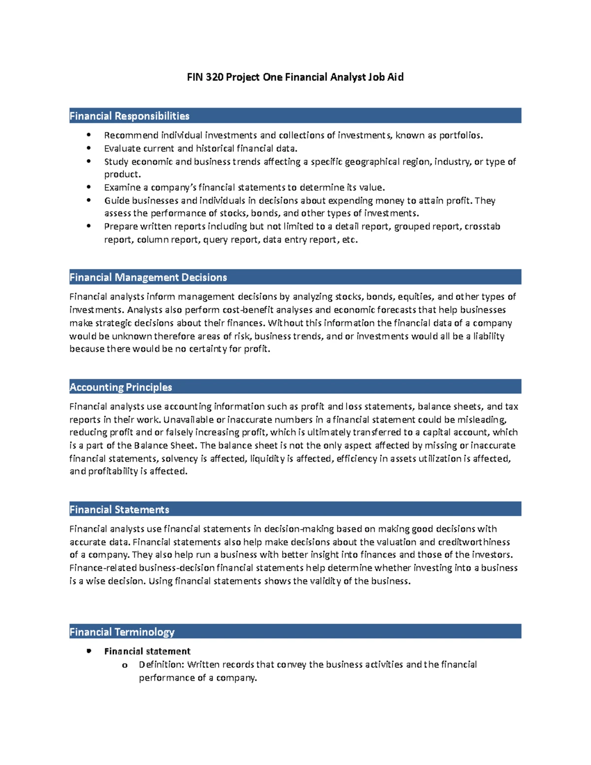 BUS225 Project Two Speaker Notes - Project Two – Speaker Notes Southern ...